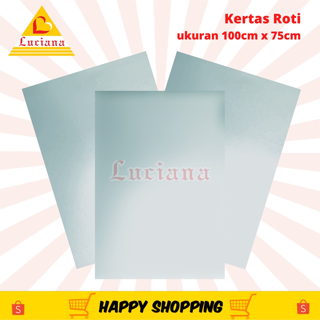 KERTAS ROTI / KERTAS ALAS LOYANG UKURAN 75cmX100cm | Shopee Indonesia