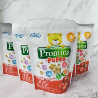 Jual Promina Puff Snack Bayi 15 gr Strawberry Apple Promina Puffs Snack ...