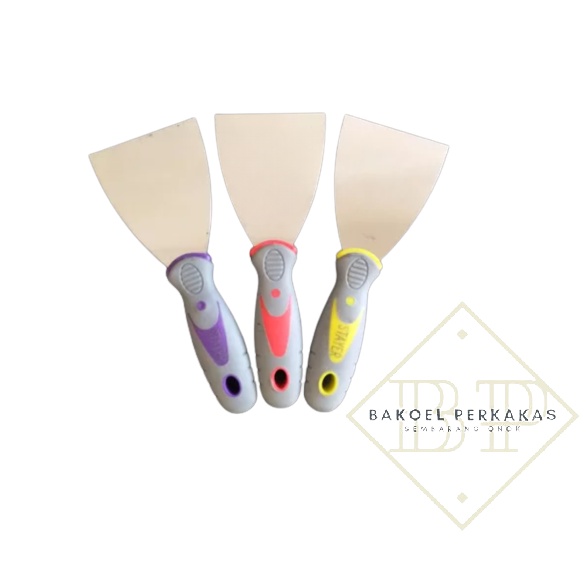 Jual Kapi Scrap Gagang Karet 3 Inch Kape Scraper Sekrap Pengerok Cat ...