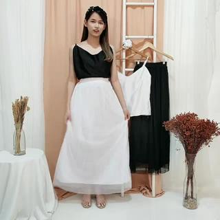 Jual READY! Best seller Rok tutu panjang premium 3 lapis tutu hijab ...