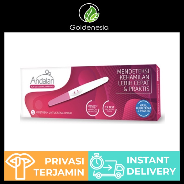 Jual Andalan Pregnancy Test Midstream (Alat Tes Kehamilan Pribadi ...