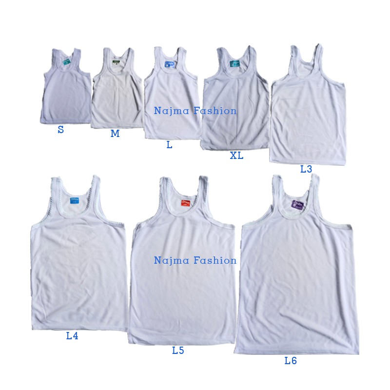 Jual singlet anak putih polos | Shopee Indonesia