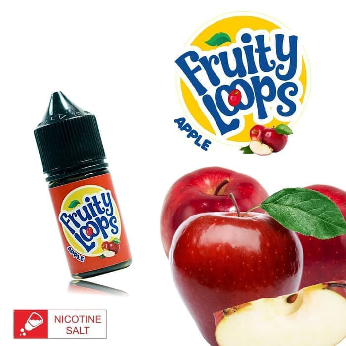 Jual Fruity Loops Apple Salts 30ML 100% Authentic by Snake Head Juice ...