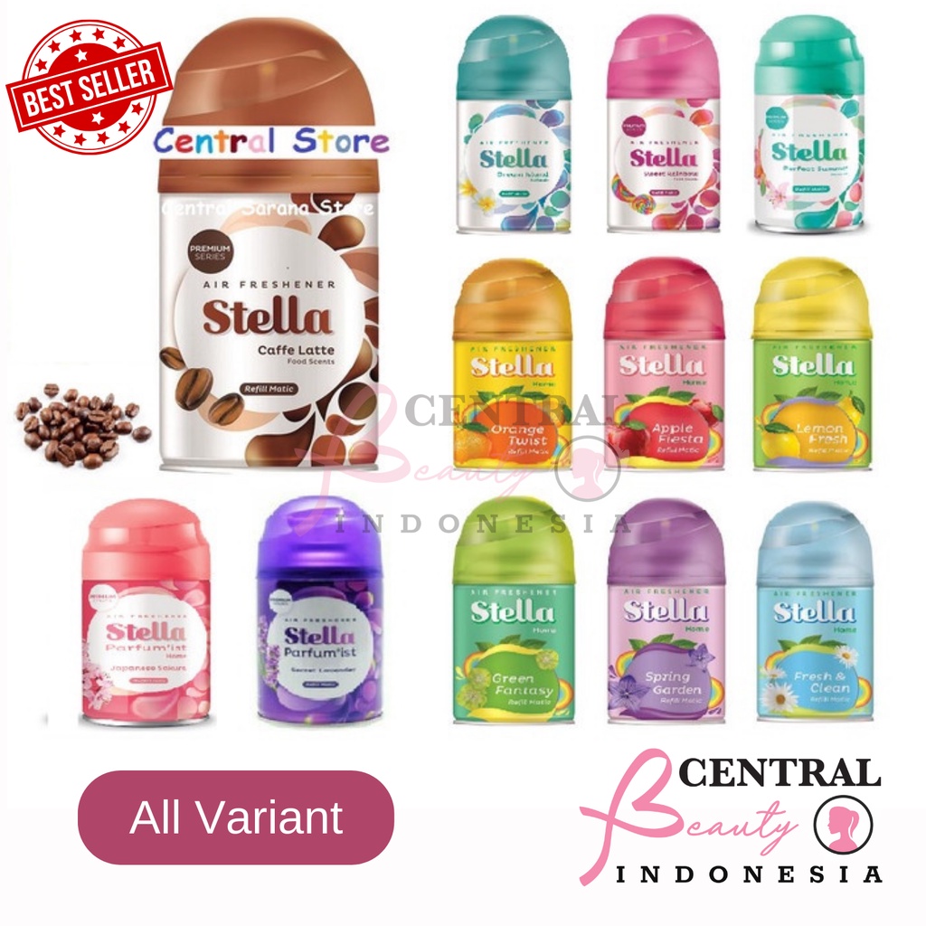 Jual PROMO Stella Pengharum Ruangan Refill Otomatis Spray 225ml 17 ...