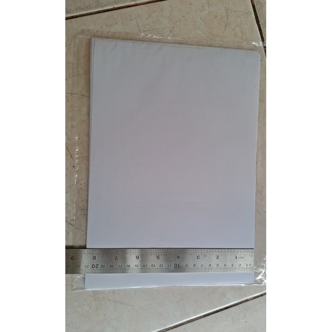 Jual AB & M Kertas Sticker Vinyl Inkjet A4 (Bening) / Stiker Vinil ...