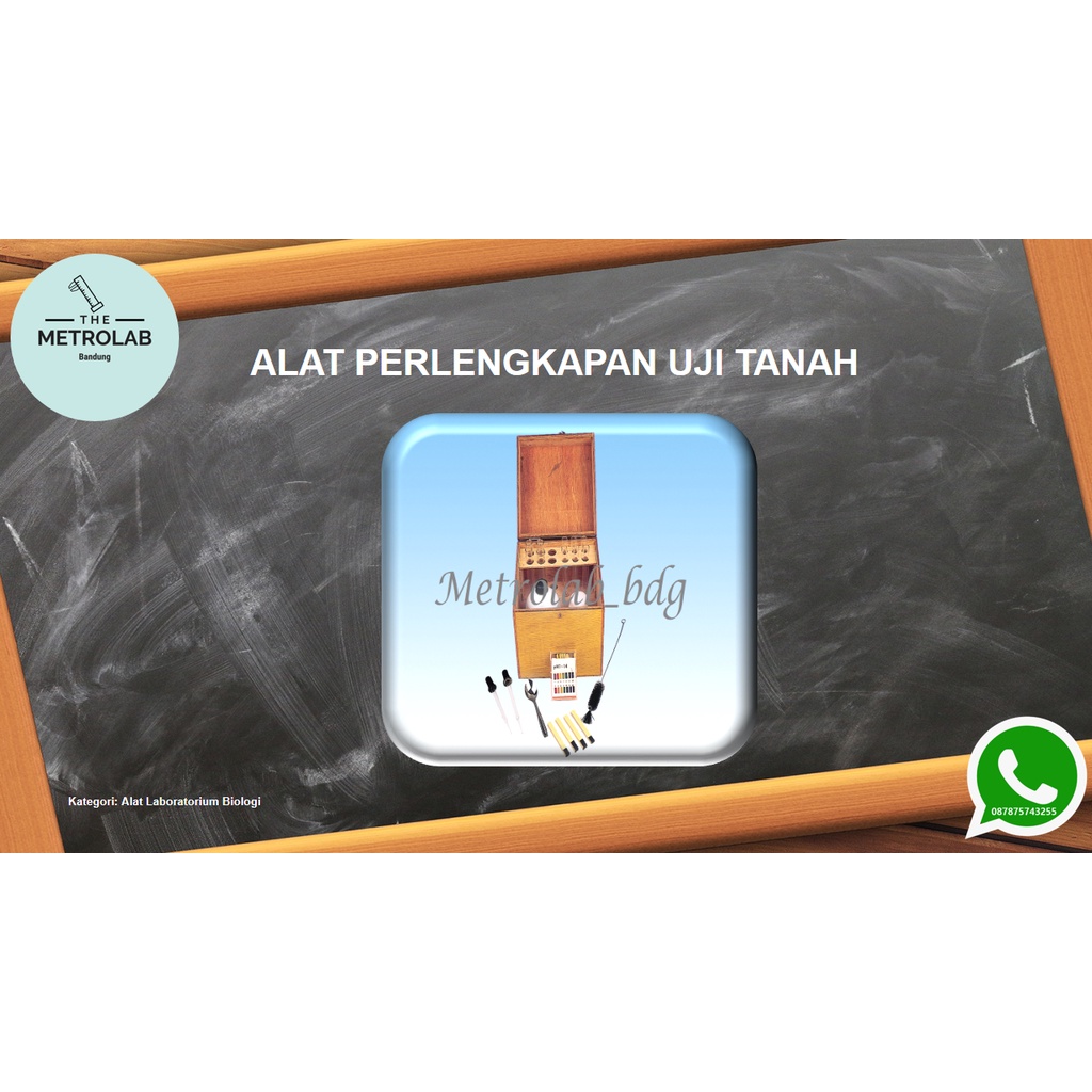 Jual Alat Perlengkapan Uji Tanah | Soil Test Apparatus | Shopee Indonesia