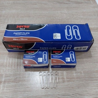 Jual Paper Clips Jumbo No.5 JOYKO / Paper Clip No.5 Joyko | Shopee ...