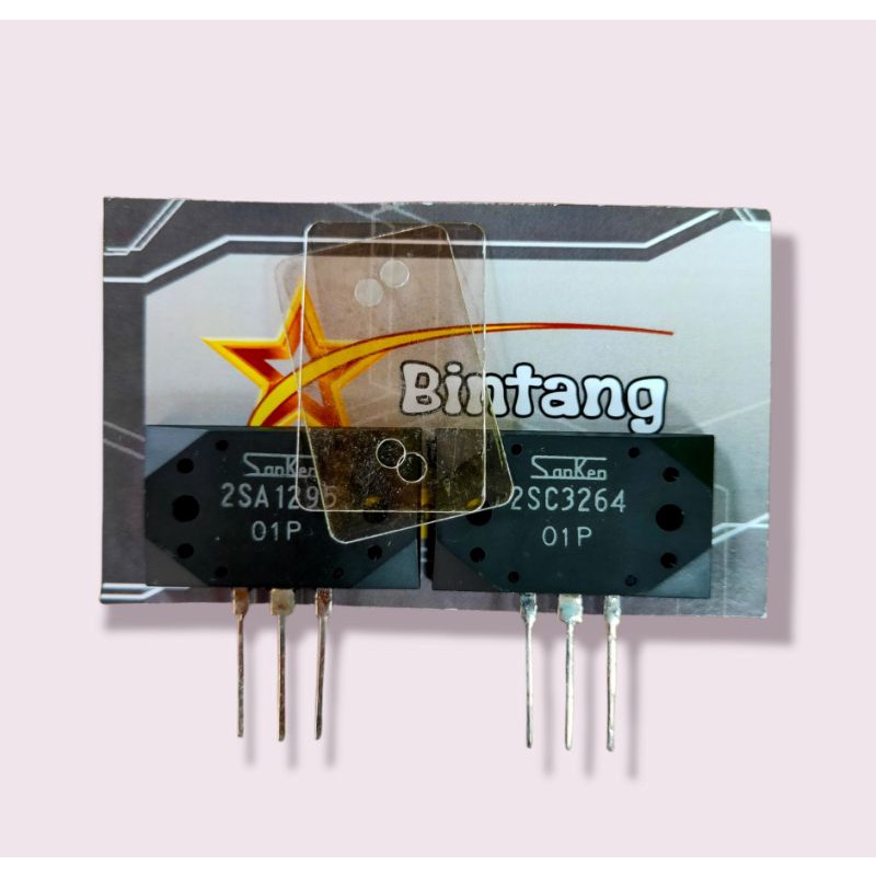 Jual Transistor final SANKEN 2SA 1295 / 2SC 3264 01P Original Super ...