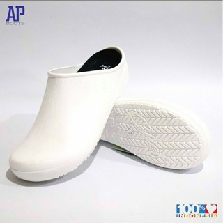 Jual READY BIG SIZE 44 45 - AP CHEF 38-45 BLACK / WHITE - SEPATU CHEF ...