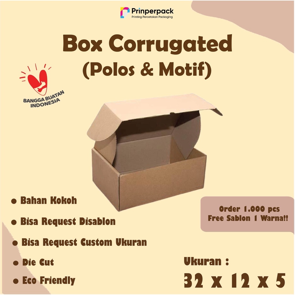 Jual PP Gift Box 32 x 12 x 5 / Box Hampers / Box Baju / Box Brownies ...