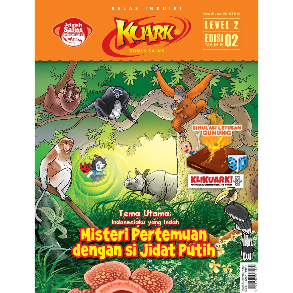 Jual KUARK Komik Sains Level II Edisi 2 Tahun XVI | Shopee Indonesia
