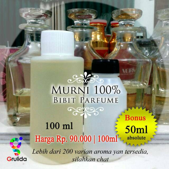 Jual Bibit parfum 100ml bonus absolute 50ml | Shopee Indonesia