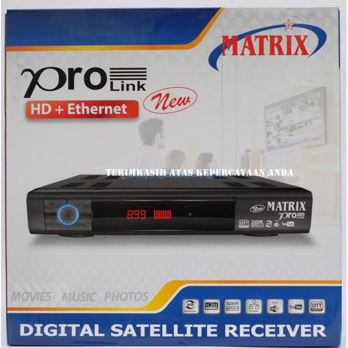 Cara Input Kode Biss Key Pada Receiver Parabola Matrix Prolink HD ...