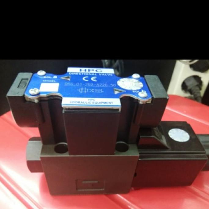 Jual DSG-01-2B2-D24-50 Solonoid Valve Hydraulic Merek HPC Voltase 24 DC ...