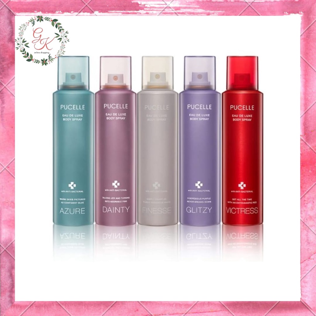 Jual Pucelle Eau De Luxe Body Spray 150ml | Shopee Indonesia