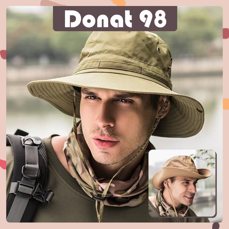 Jual Topi Bucket Gunung Rimba Pria Dan Wanita Tali Hiking Hutan Camping ...