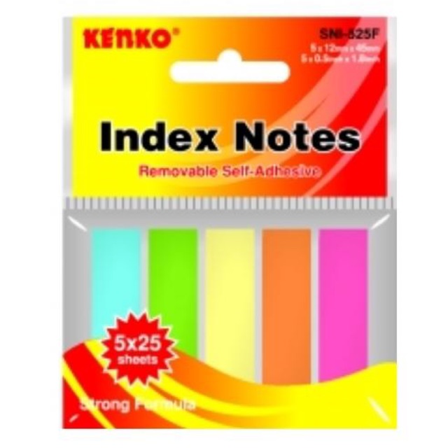 Jual Sticky Notes Index Kenko SN-525F | Shopee Indonesia