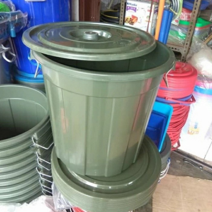 Jual Ember Plastik 40 liter + TUTUP / Ember Bak Plastik 40L Murah 40 L ...