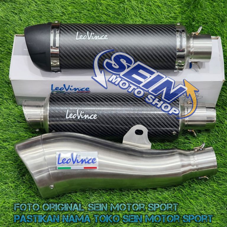Jual Knalpot LeoVince GP Corsa Evo Import Ninja 250 R25 CBR250RR etc ...