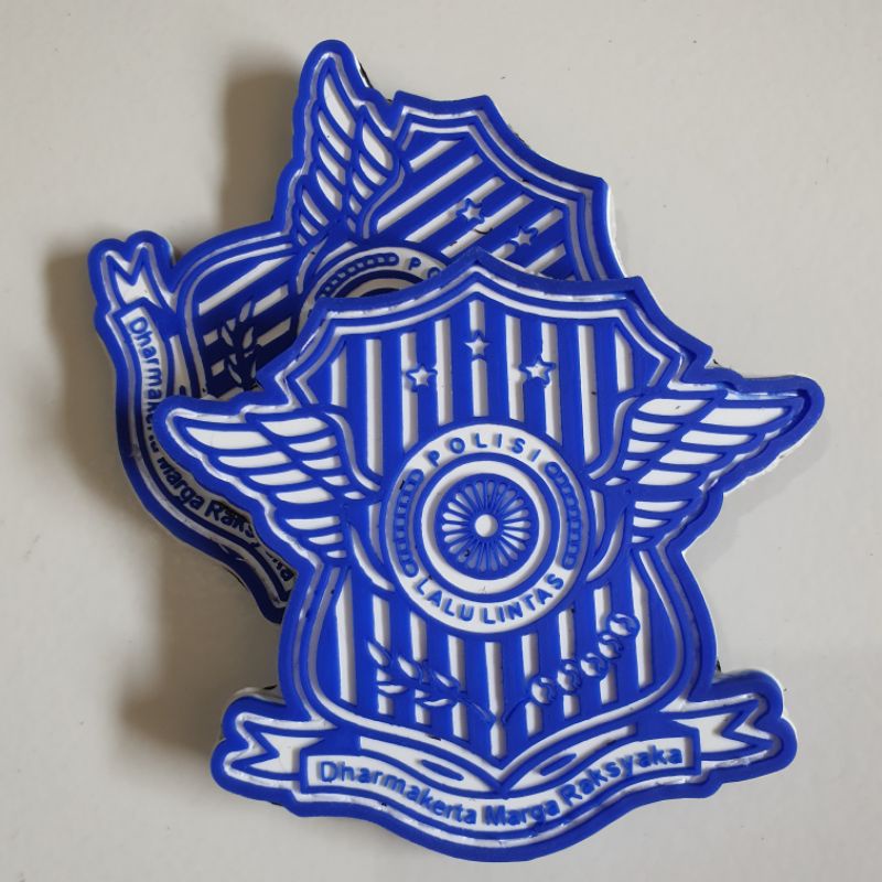 Jual patch rubber logo lantas - polantas - polisi lalu lintas ...