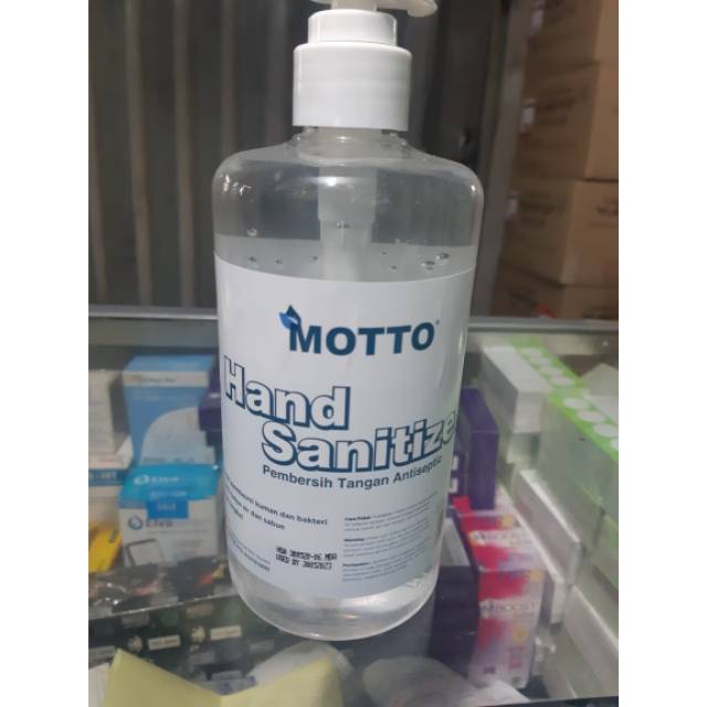 Jual Hand sanitizer merek motto 500ml | Shopee Indonesia
