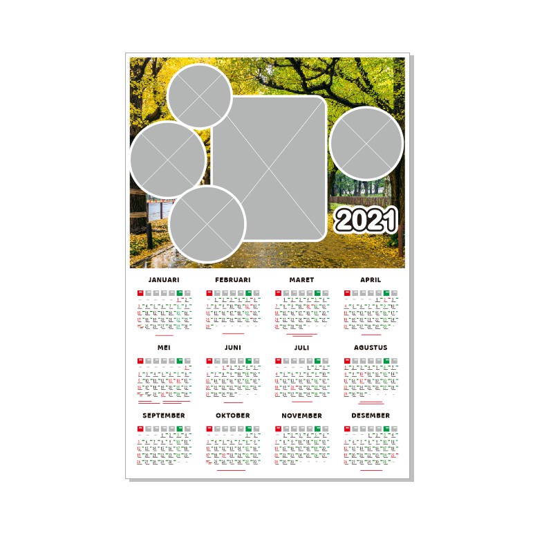 Jual KALENDER DINDING TEMA ALAM / NATURE TAHUN 2021 | Shopee Indonesia