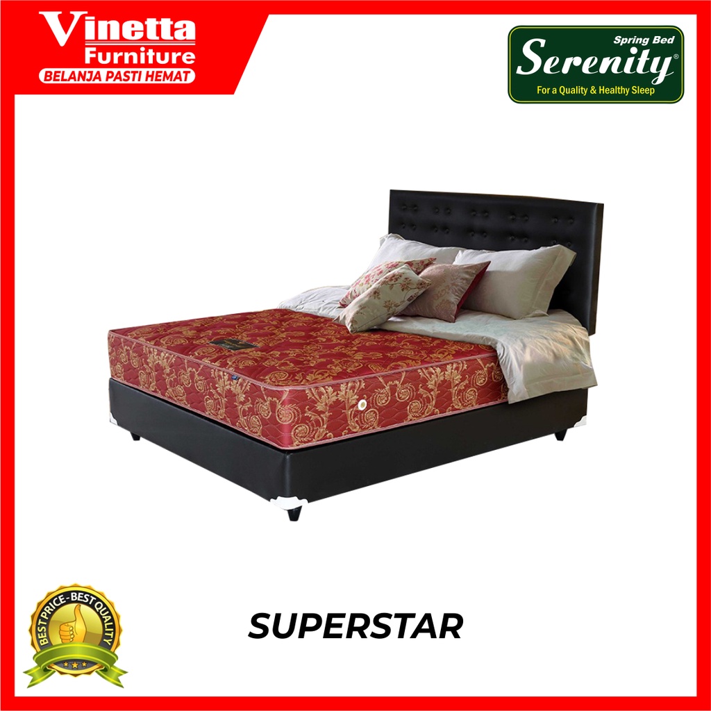 Jual Springbed Serenity Superstar Shopee Indonesia
