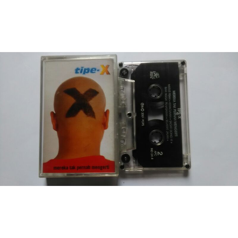 Jual kaset pita Tipe-X album mereka tak pernah mengerti Indonesia ... Jual kaset pita Tipe-X album mereka tak pernah mengerti Indonesia ...