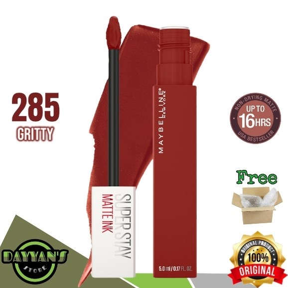 Jual Maybelline Superstay Matte Ink - 285 Gritty | Shopee Indonesia