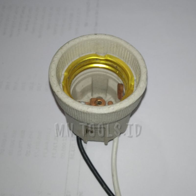 Jual FITTING KERAMIK E27 / FITTING LAMPU DOWNLIGHT SEMUA UKURAN ...