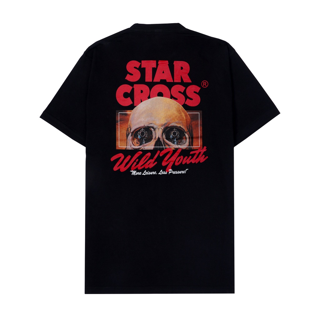 Jual STARCROSS Kaos Pria - SKULL EYE - Black Indonesia|Shopee Indonesia