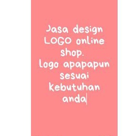 Jual jasa design logo ucapan ultah spanduk leaflet brosur newsletter | Shopee Indonesia