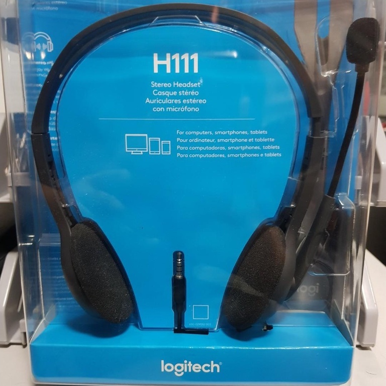 Jual Headset Stereo Logitech H111 Original | Shopee Indonesia