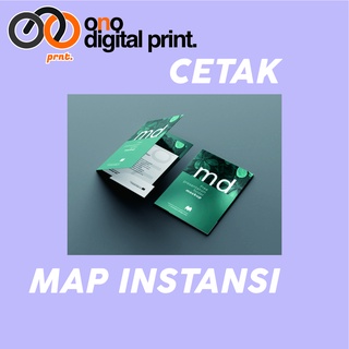 Jual Cetak Map Instansi/ Cetak Map Custom/ Print Folder Full Color Indonesia|Shopee Indonesia