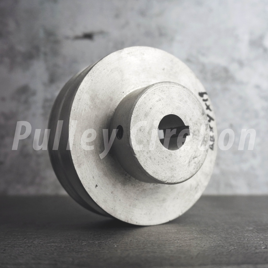 Jual Pulley Pully Pulli Alumunium 4" (4 inch) Jalur 2 Type A atau Type ...