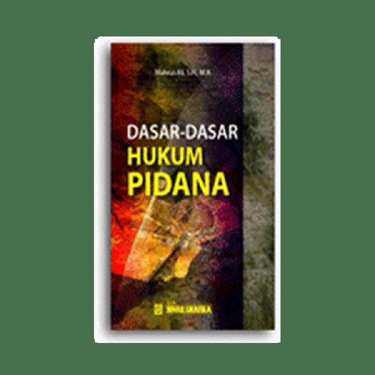 Jual Buku Dasar Dasar Hukum Pidana Mahrus Ali Sinar Grafika | Shopee Indonesia