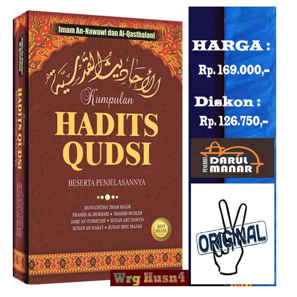 Jual Buku Kumpulan Hadits Qudsi Berserta Penjelasannya | Shopee Indonesia