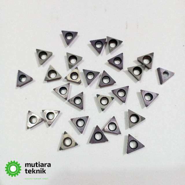 Jual TPMT 11 Insert Bubut Diamond CBN Mata Pisau Bubut Material Keras Baja Harden TPGT TPMT11 ...
