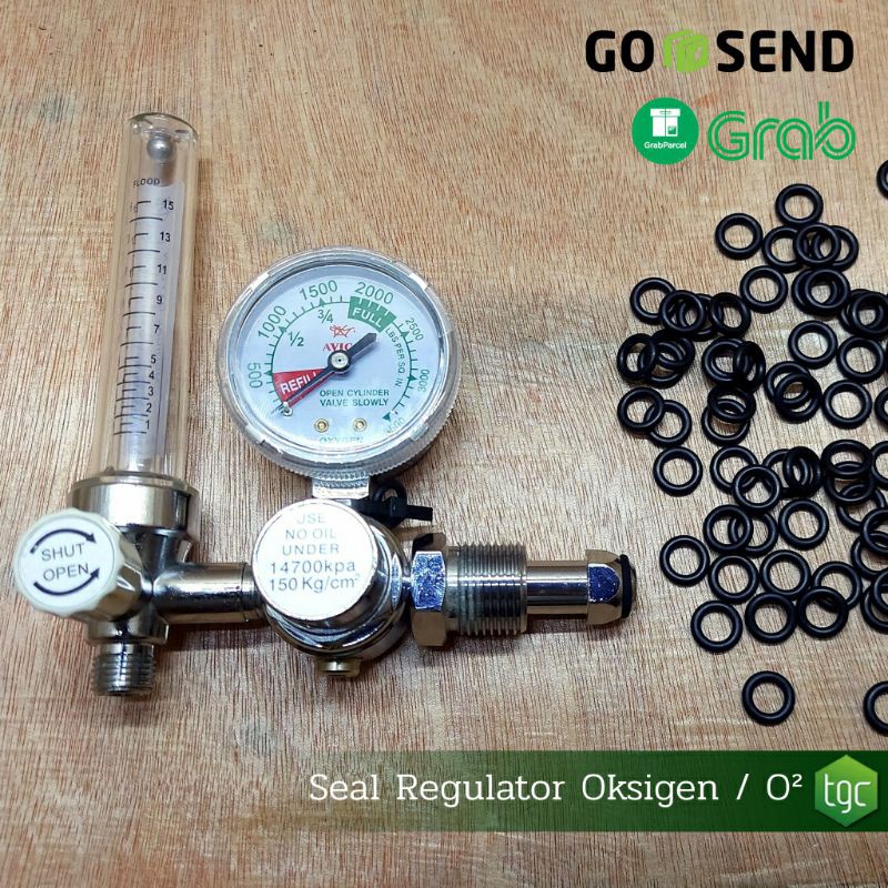 Jual Seal Regulator Oksigen - O2 / O-Ring Regulator Oksigen | Shopee ...