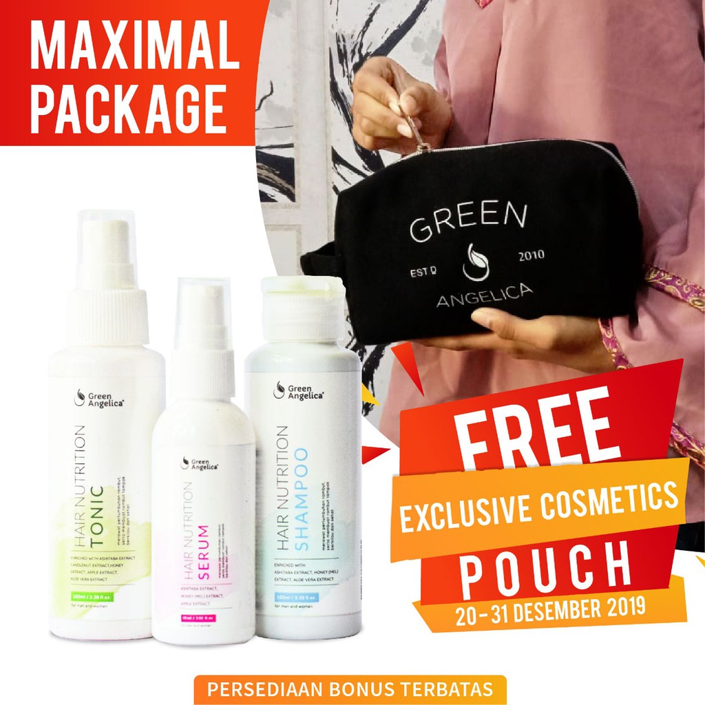 Jual Paket Perawatan Rambut Maksimal Mengatasi Rambut Berketombe Botak ...