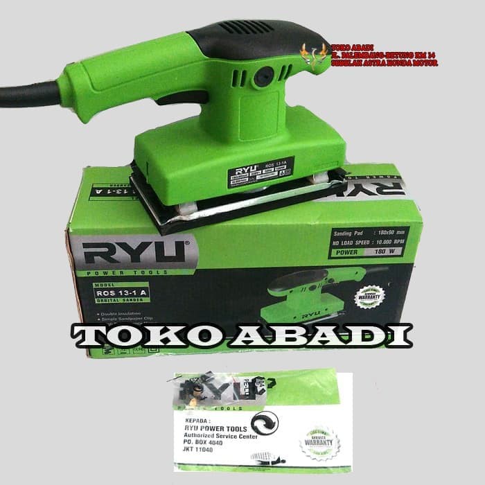 Jual Mesin Amplas / Mesin Sander merek Ryu ROS 13-1 A | Shopee Indonesia