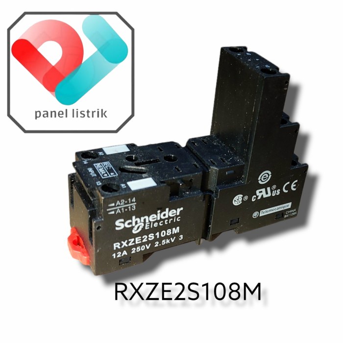Jual SCHNEIDER SOCKET TERMINAL PISAH CONNECTOR UNTUK RXM2Axxxx RXZE2S108M | Shopee Indonesia