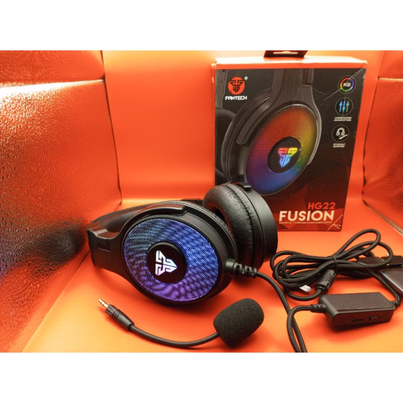 Jual FANTECH HG22 FUSION GAMING HEADSET Indonesia|Shopee Indonesia
