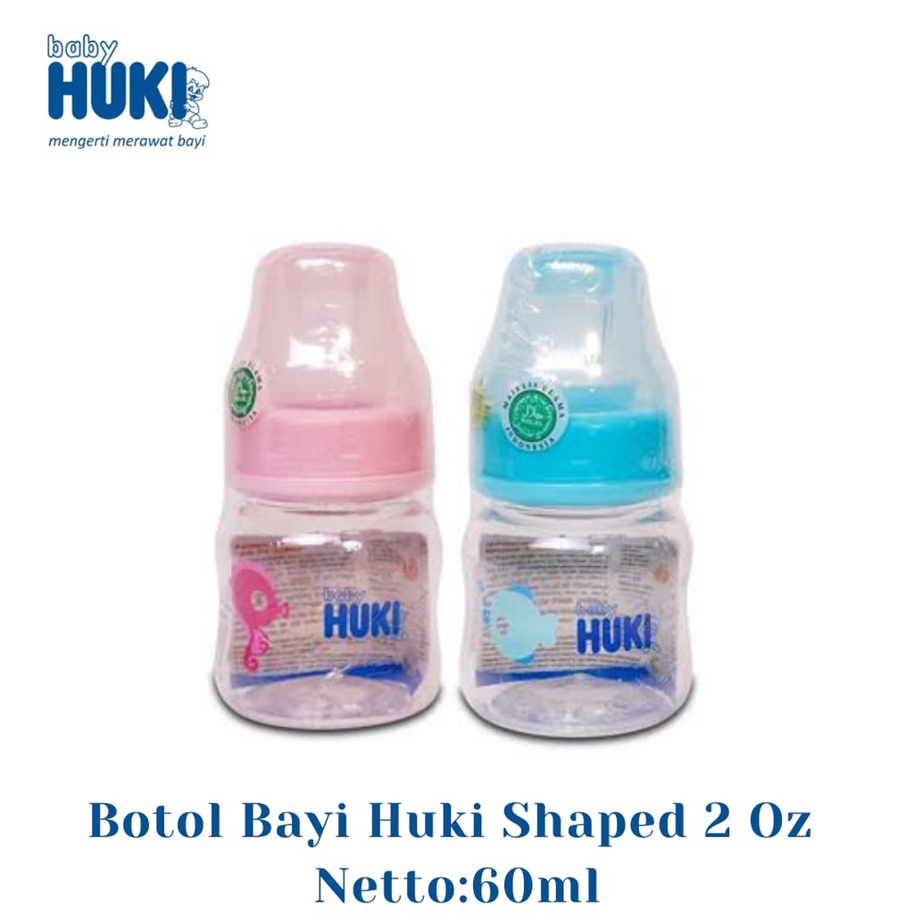 Jual Huki Botol Shaped Bottle 60 ml (2 Oz) | Shopee Indonesia