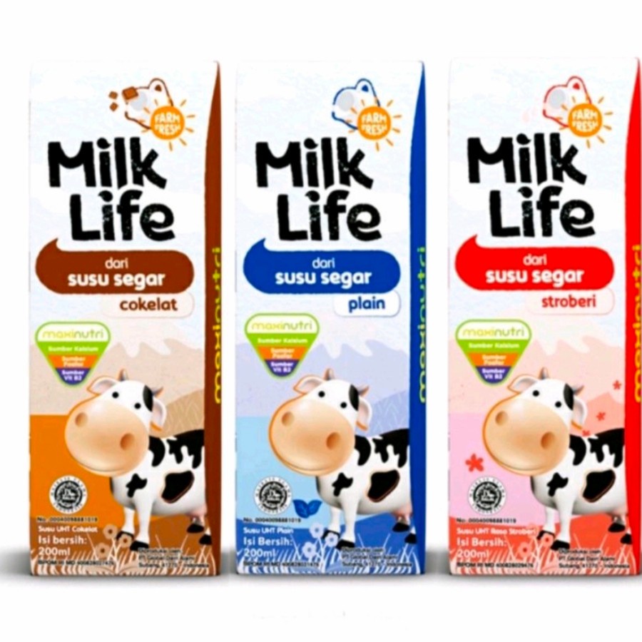 Jual Milk Life UHT 200 ml | Shopee Indonesia