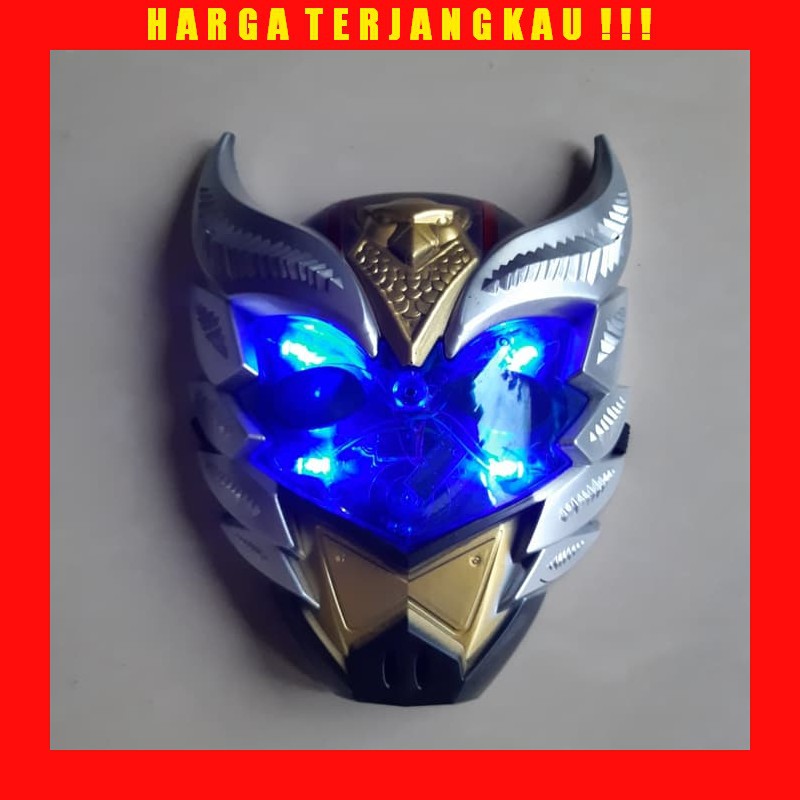 Jual Mainan Topeng X Bima Satria Garuda Led - Cosplay Mask Anak ...