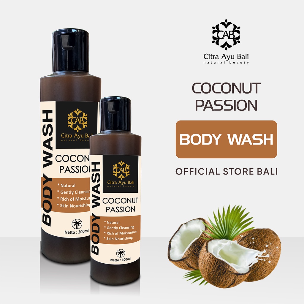 Jual CAB Coconut Passion Body Wash (Sabun Natural) - Citra Ayu Bali ...