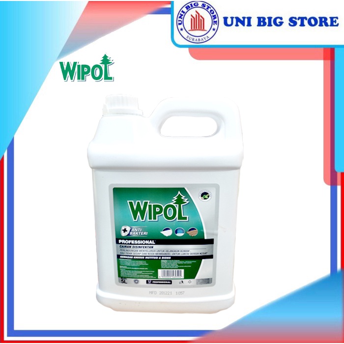 Jual Wipol Professional Karbol Sereh 5 Liter Floor Disinfectant Jerigen