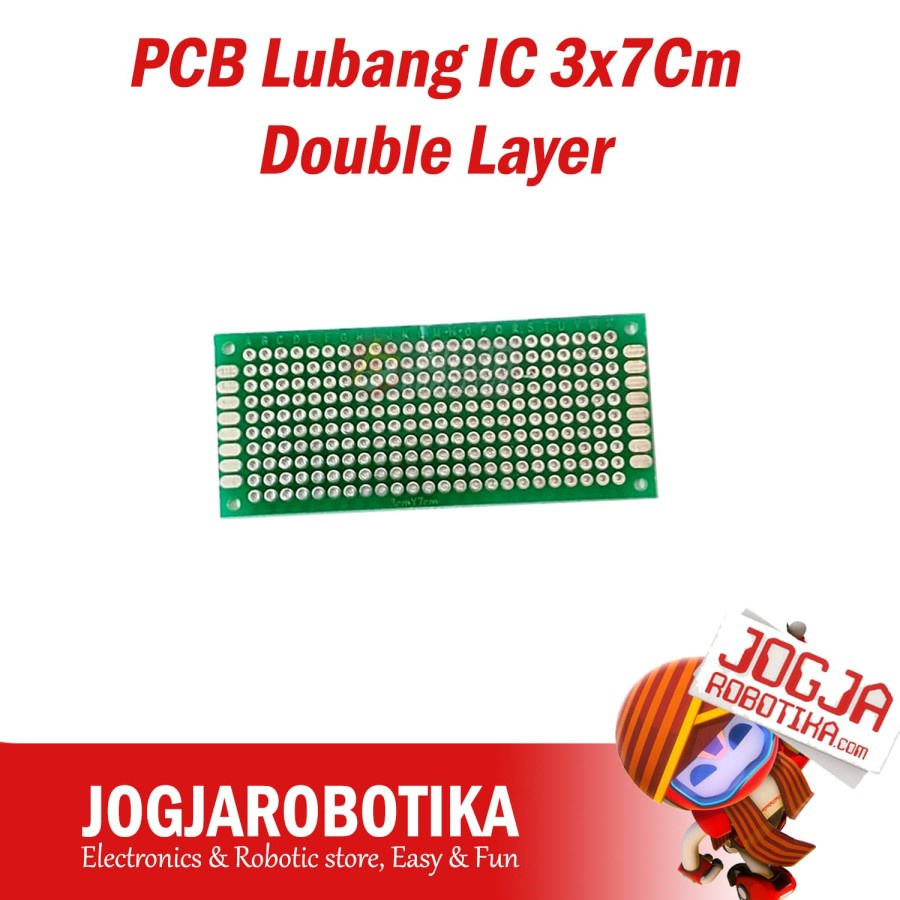 Jual PCB Lubang IC 3x7Cm Double Layer | Shopee Indonesia