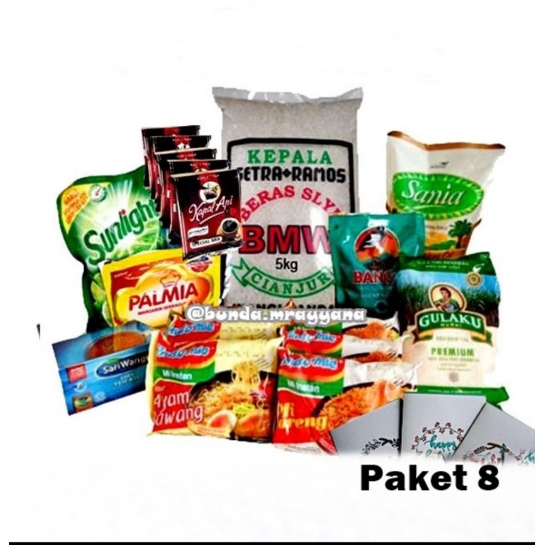 Jual PAKET 8 PAKET SEMBAKO SUPER MURAH Indonesia|Shopee Indonesia Jual PAKET 8 PAKET SEMBAKO SUPER MURAH Indonesia|Shopee Indonesia
